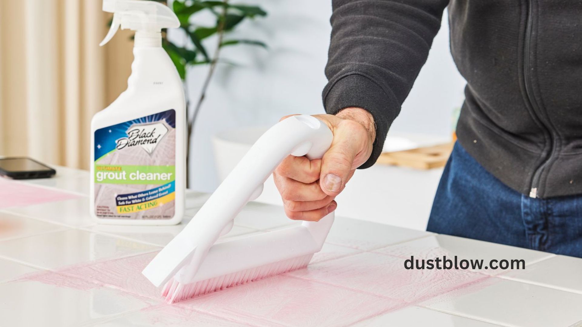 How to Clean Tile Grout in the Bathroom and Kitchen? - DustBlow